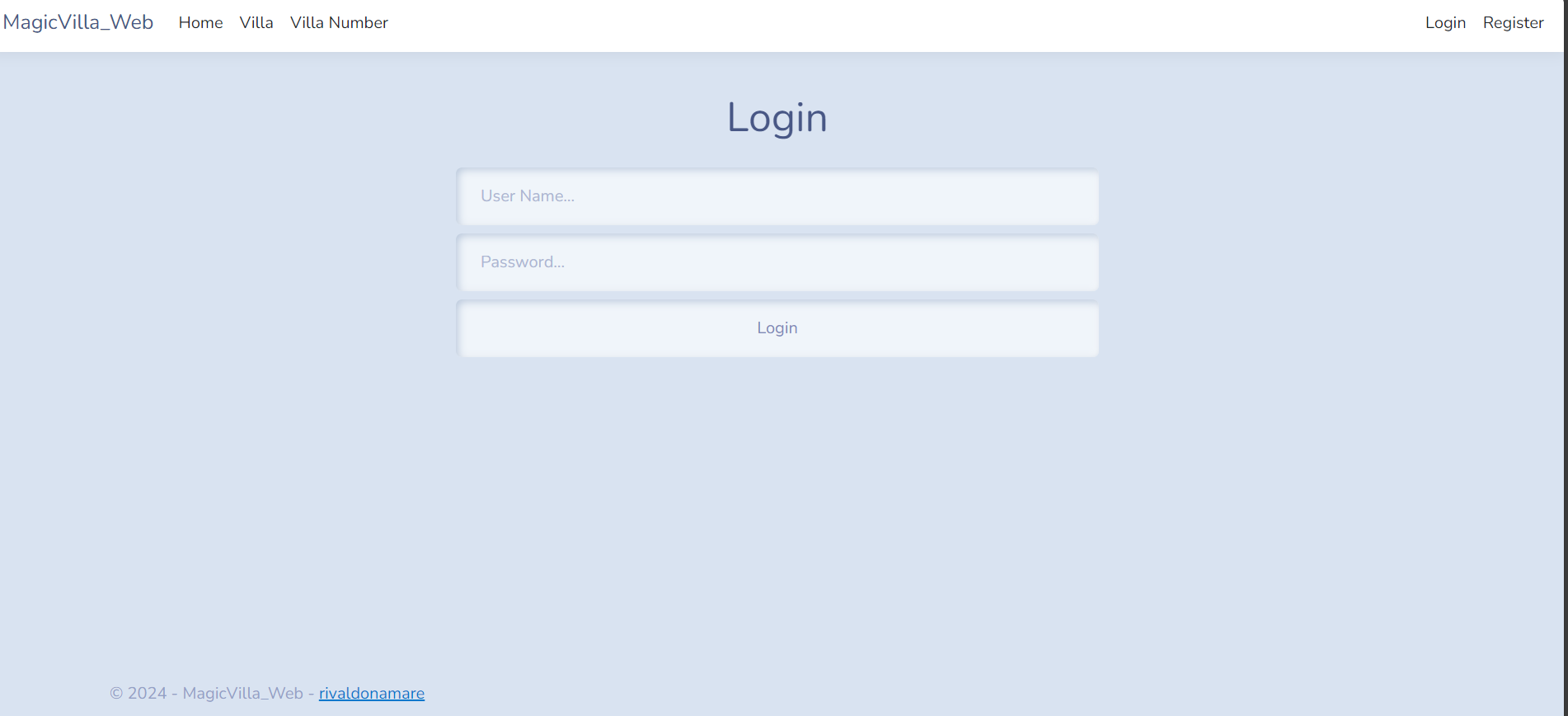 Portfolio Details - Magic Villa Web